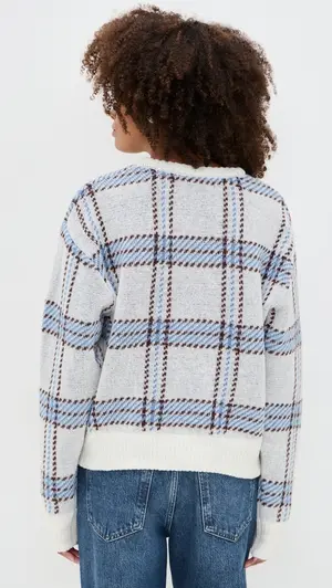Z Supply Junction Plaid Sweater