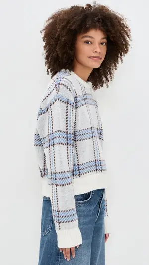 Z Supply Junction Plaid Sweater