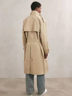 LES DEUX Cotton Trench Coat