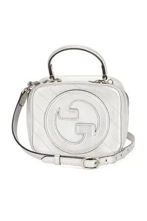Gucci Blondie Handbag - Silver