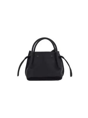 TOD'S Small Logo Bucket Bag - Black