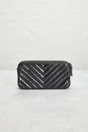 Chanel So Double Zip Clutch