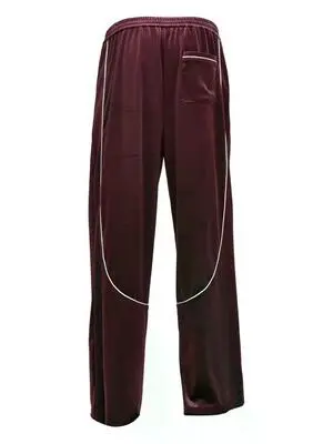BREATH Script-logo Piping Track Pants