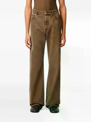 Ami Loose-fit Jeans - Brown
