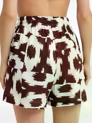 LENNY NIEMEYER Puglia Ikat Drawstring Shorts