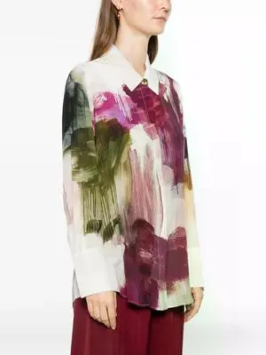 Aje Atomic Floral-print Shirt