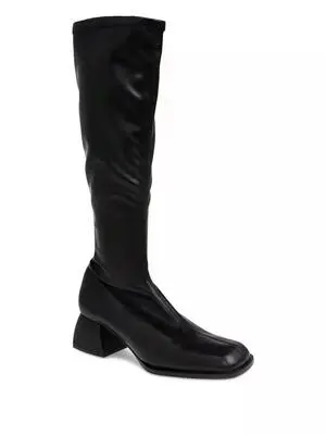 NODALETO Leather Knee-high Boots