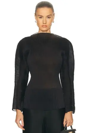 RÓHE Sculptural Plisse Top