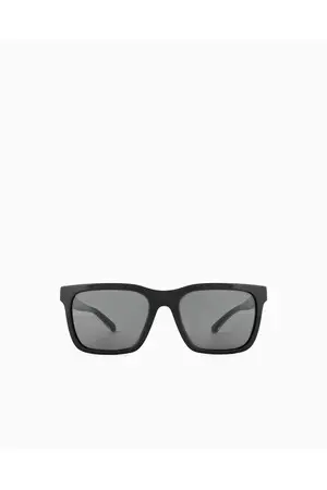Emporio Armani Square Frame Sunglasses - Black