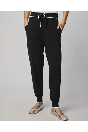 Splendid All The Love Sweater Jogger - Black