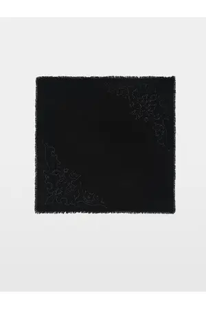 Zadig&Voltaire Stevie Diamanté Western Scarf - Black