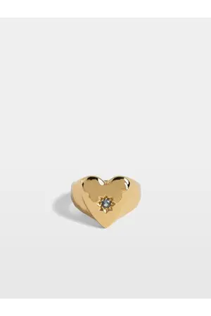 Zadig&Voltaire Heartbreaker Strass Ring - Gold