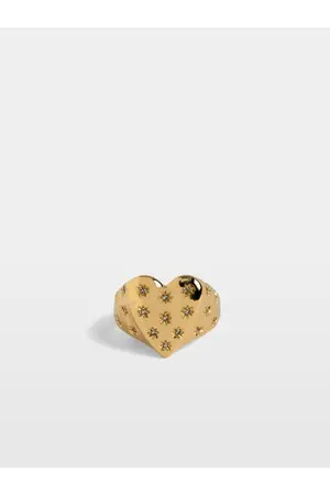 Zadig&Voltaire Heartbreaker Over Strass Ring - Gold