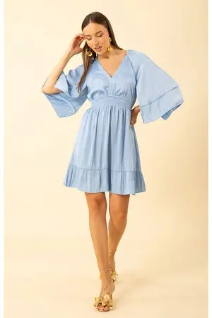 Hale Bob Baylee Charmeuse Dress