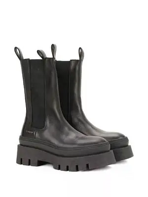 COPENHAGEN  Platform Flat Boots