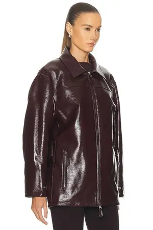 COURREGES Maxi Bomber Jacket