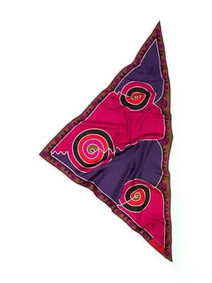 Emilio Pucci Astro Print Scarf - Pink