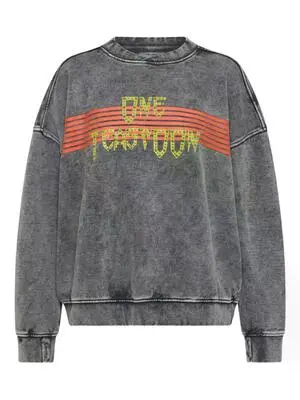 ONETEASPOON Studded Logo Sweatshirt