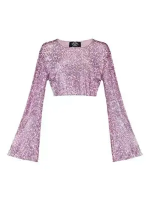 SANTA BRANDS Crystal-embellished Top