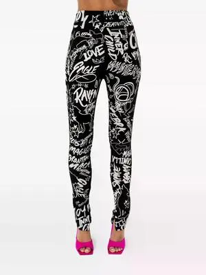 Camilla Spirit Scribble High-waisted Trousers
