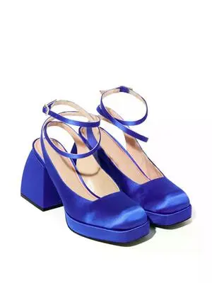 NODALETO 85mm Bulla Jones Platform Slingback Pumps