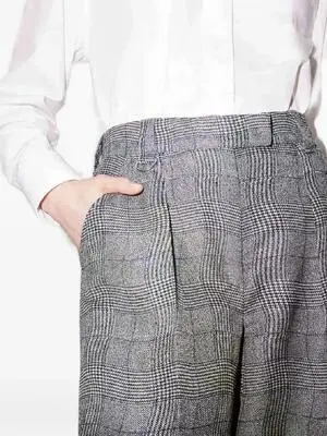 Kenzo Check Tailored Trousers