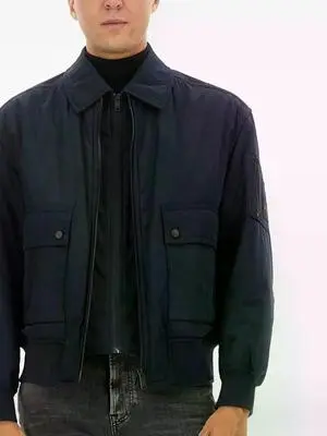 BOSS Collared Pocket Jacket - Blue