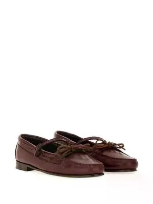 Hereu Buckle Tie Loafers