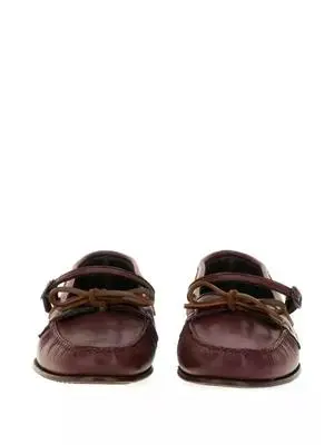 Hereu Buckle Tie Loafers
