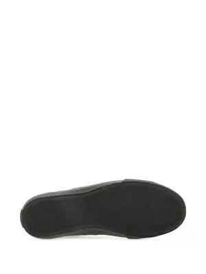 BOSS Panelled Lace-up Sneakers - Black