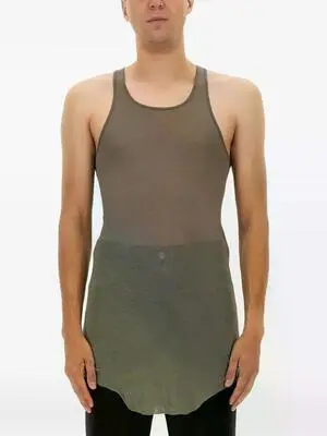 Rick Owens Round-sleeve Tank Top