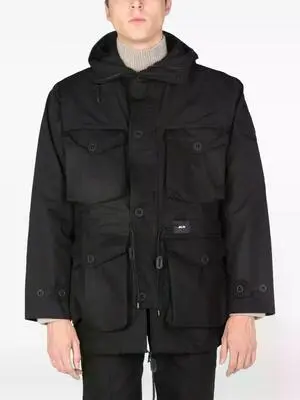 ARKAIR Buttoned Hooded Shirt