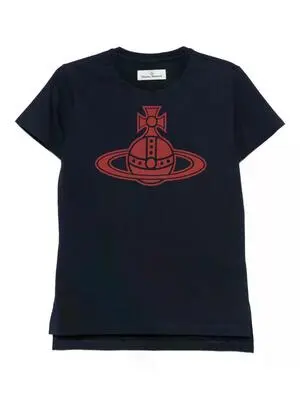VIVIENNE WESTWOOD Orb Graphic T-shirt - Blue