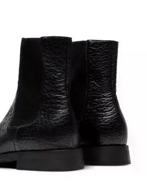 UMA WANG Textured Chelsea Boots
