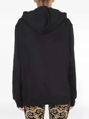 Moschino Lettering-embroidered Hoodie