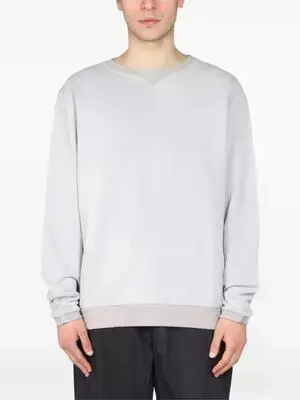 MONOBI Crew-neck Panelled Sweatshirt