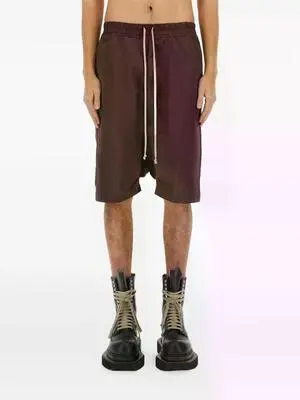 Rick Owens Pods Drawstring Pocket Shorts