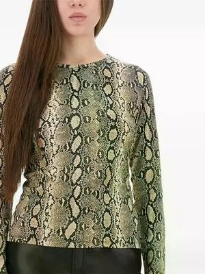 Michael Kors Animal-print Blouse