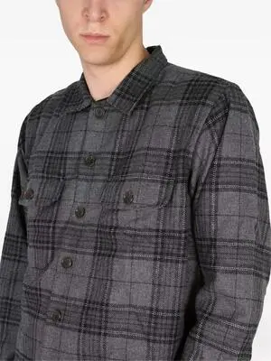 Universal Works Buttoned Plaid Shirt