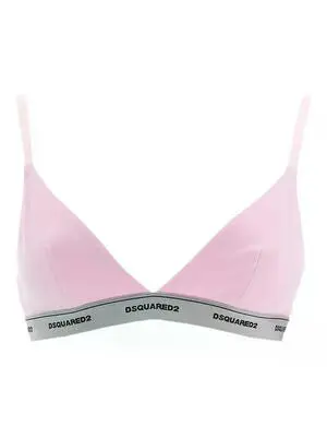 Dsquared2 Logo-band Bra - Pink