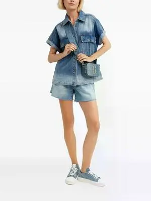 ONETEASPOON Buttoned Flap-pocket Shirt