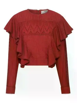 ONETEASPOON Victoria Ruffled Blouse