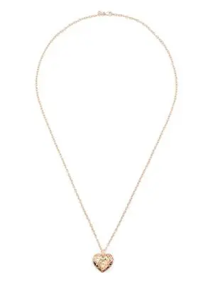 SYDNEY EVAN 20k Yellow Heart Pendant Necklace - Gold