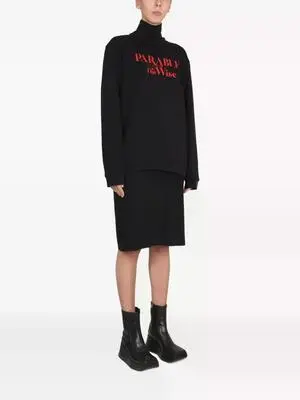 Raf Simons Graphic Round-neck Sweatshirt