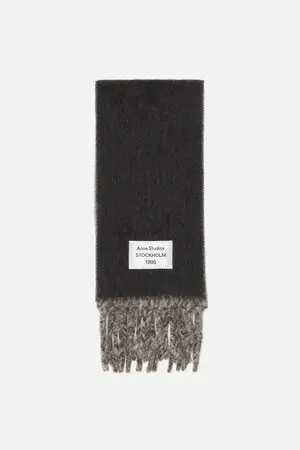 Acne Studios Bicolour Alpaca Scarf - Beige,grey