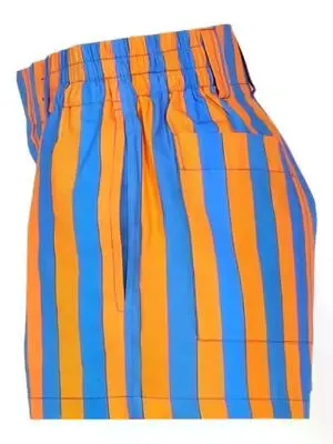 Sunnei Striped Shorts - Orange
