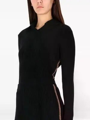 Paul Smith Collared Ribbed Knitwear