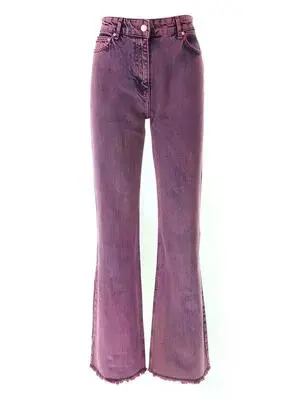 Moschino Raw Edge Hem Jeans For Women
