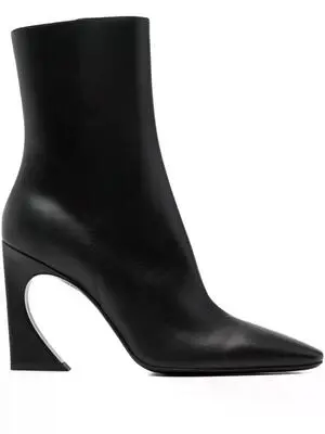 Fendi Arco Point-toe Ankle Boots