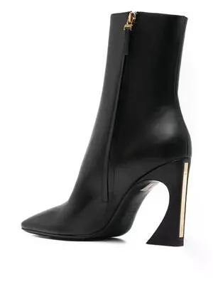 Fendi Arco Point-toe Ankle Boots